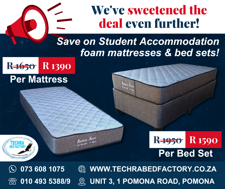 Introducing Student Foam Bed Set - SAVE NOW! (DISCOUNT WILL APPLY ONCE ...